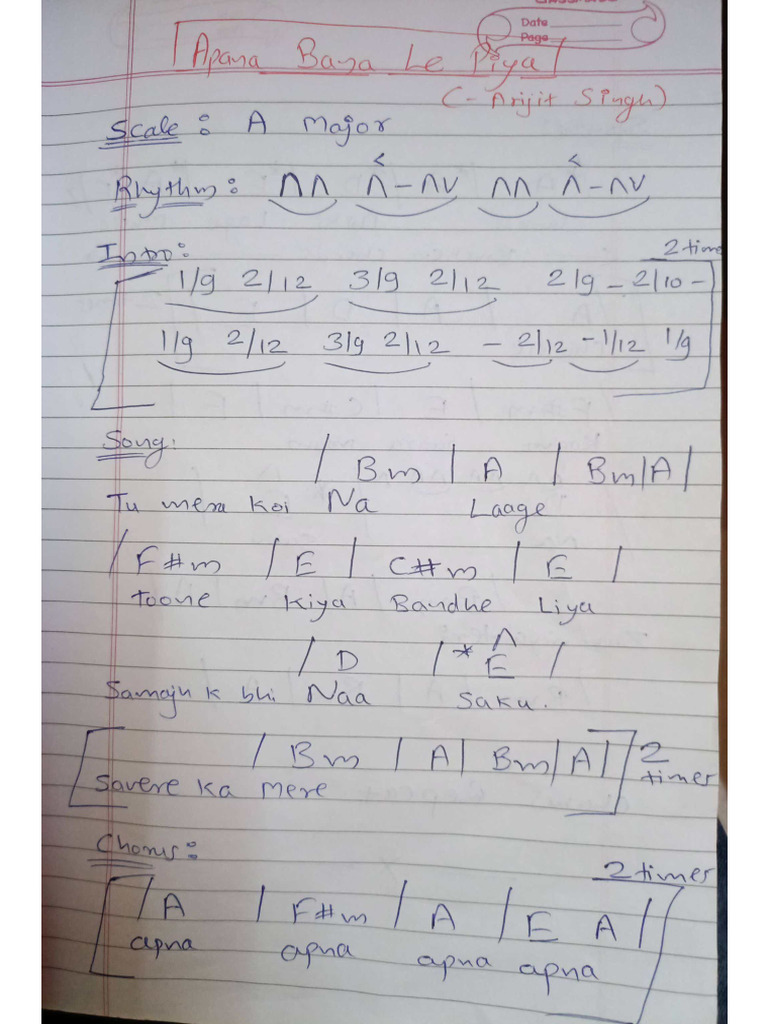 Apna Bana Le Piya - 103306 | PDF