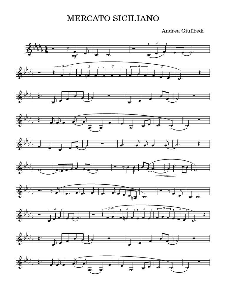 MARCATO SICILIANO C Instrument | PDF