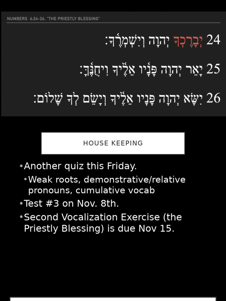 Qal Imperfect in Hebrew Grammar | PDF | Adjective | Syntax