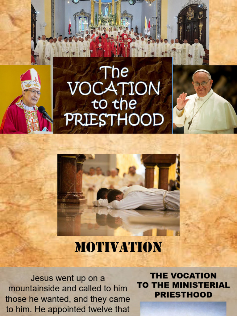 Topic 4 Vocation To The Priesthood 2024 | PDF | Deacon | Christian ...