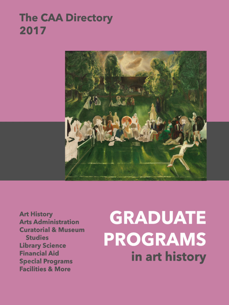 CAA Directory Art History | PDF | Postgraduate Education | Thesis