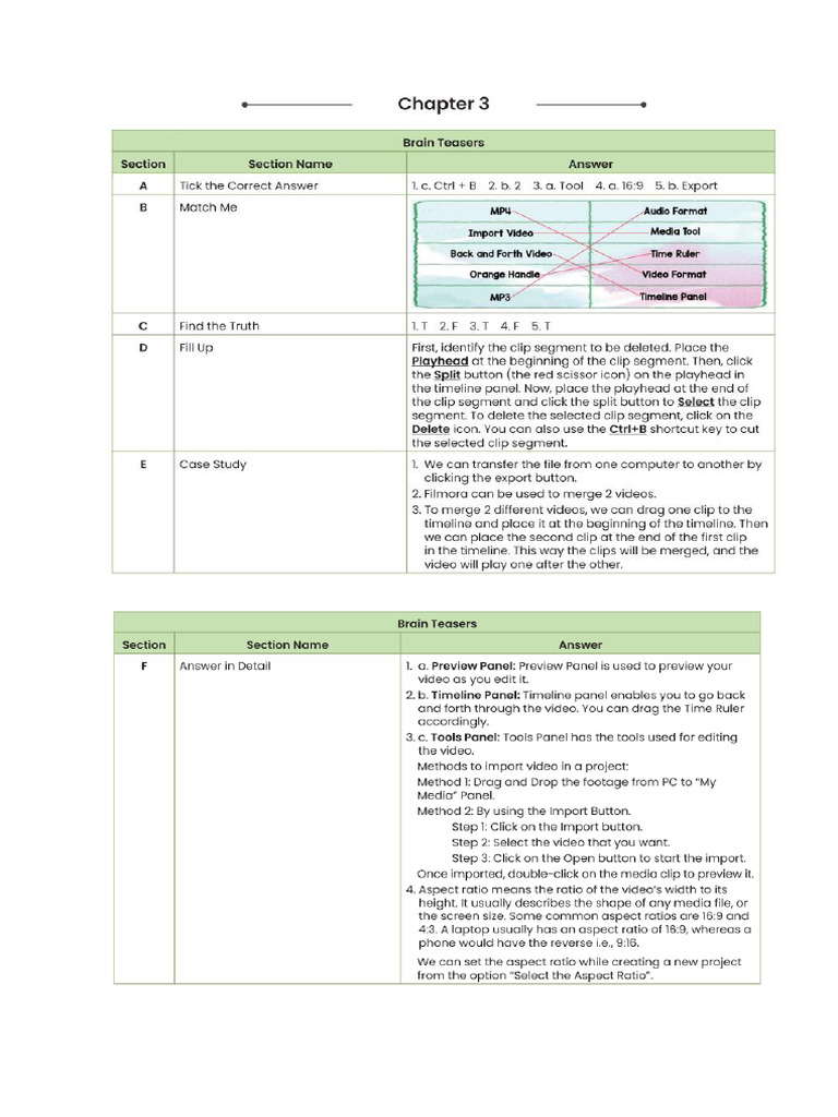 Filmora Answers | PDF
