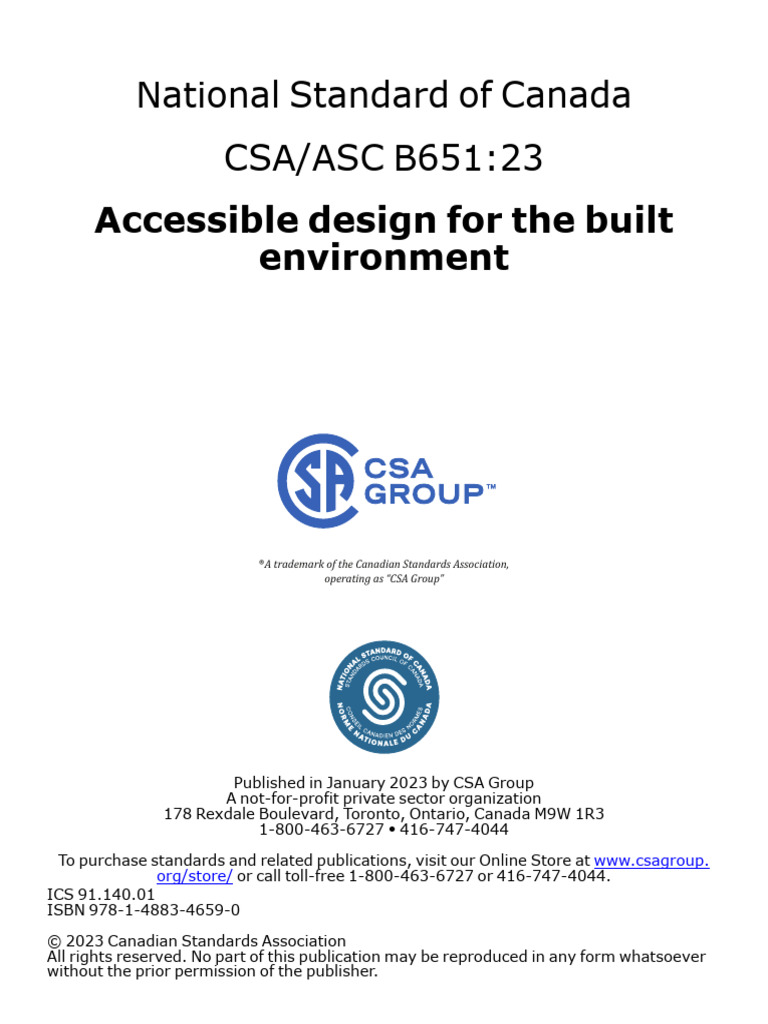 Csa Asc B651 - 23 8 | PDF