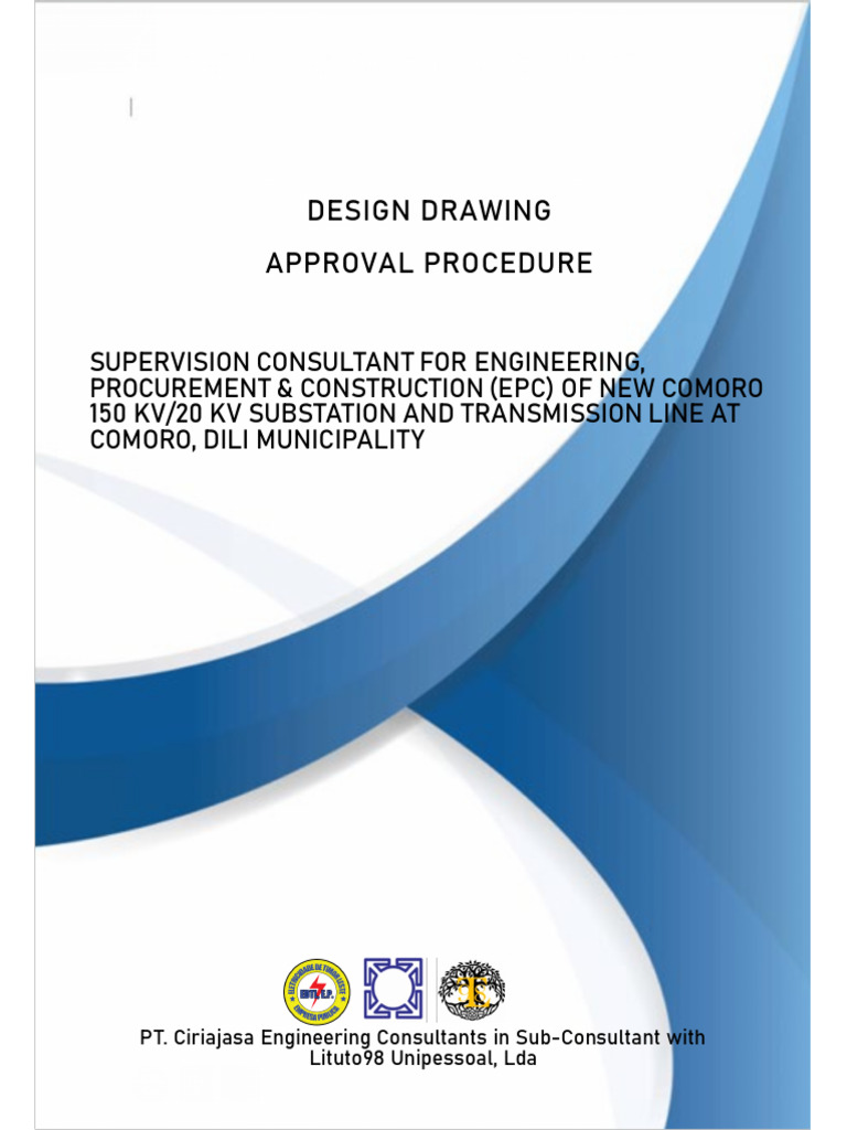 Design Approval Process for Comoro Substation | PDF | Specification ...