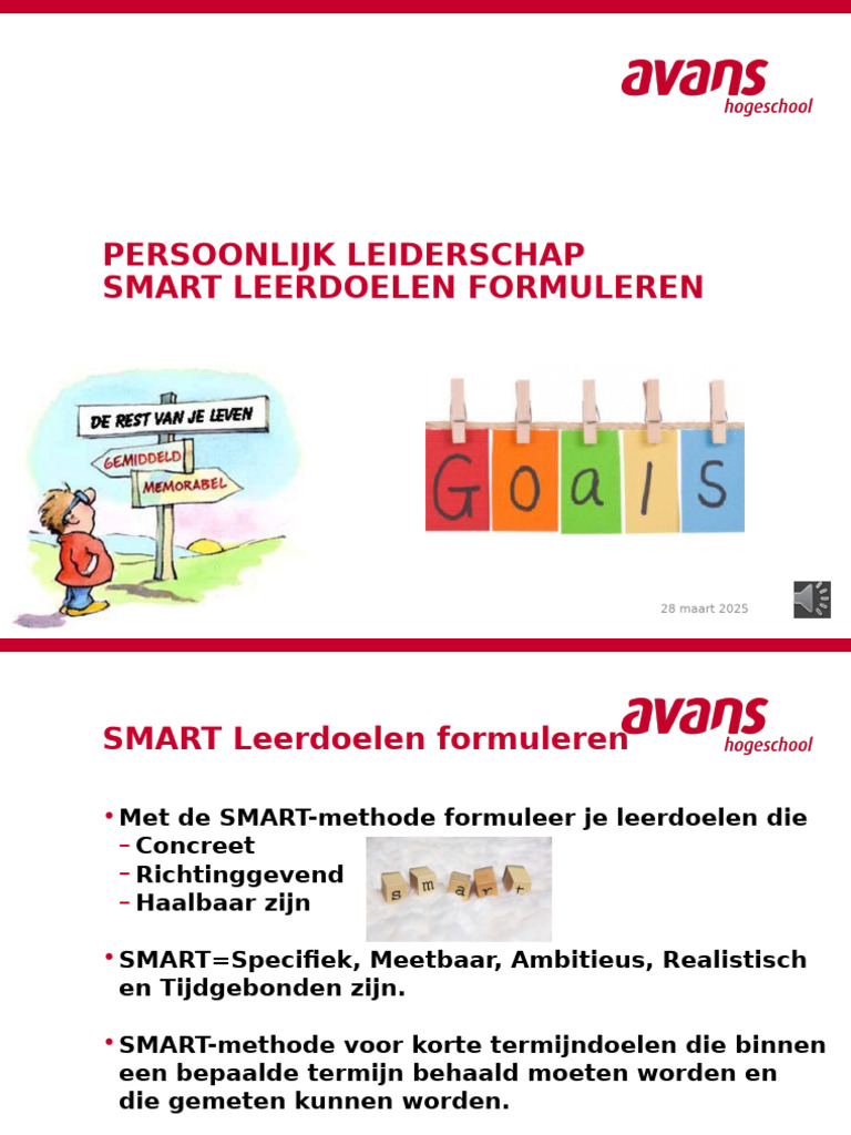 Leerdoelen Formuleren | PDF
