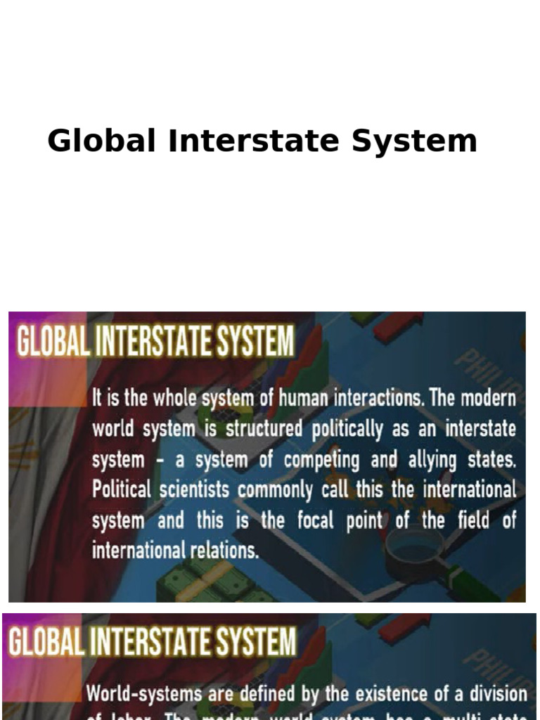 Global Interstate System | PDF