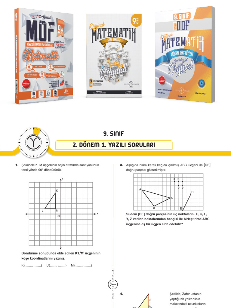 9 SINIF 2 DÖNEM 1 YAZILI SORULARI 2025 | PDF