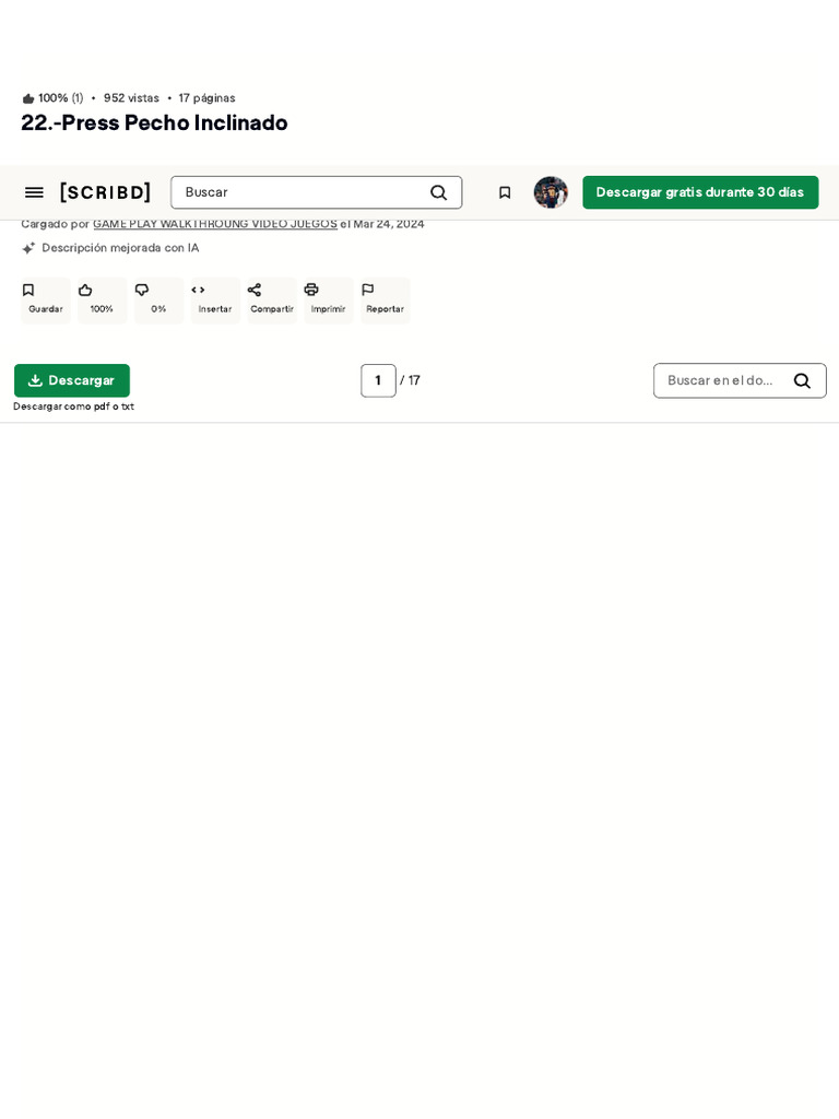 22.-Press Pecho Inclinado _ PDF2 | PDF