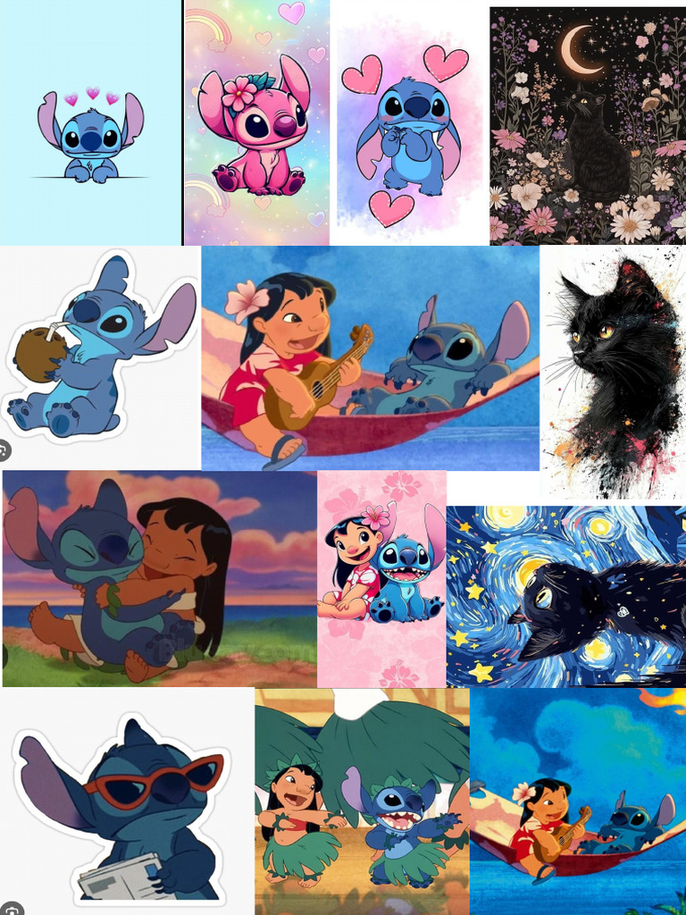 Stickergatitoy Stich | PDF