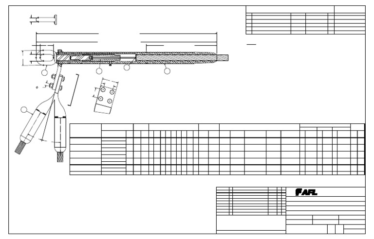 Deadend For Composite Core Conductor Drawing | PDF | Materials ...