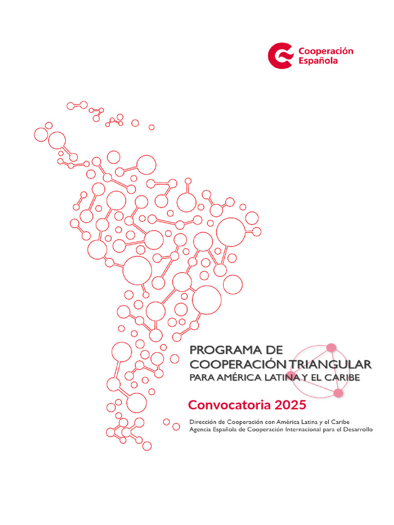 Convocatoria 2025 Programa de Coop Triangular Alc | PDF | Diseño | Cooperación