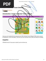 Blooket Tower Defense Strategy Guide | PDF