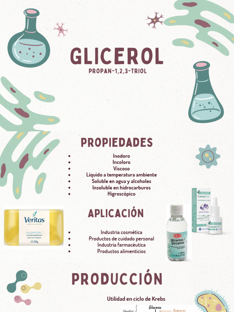 Estructura De Lewis Del Glicerol PDF