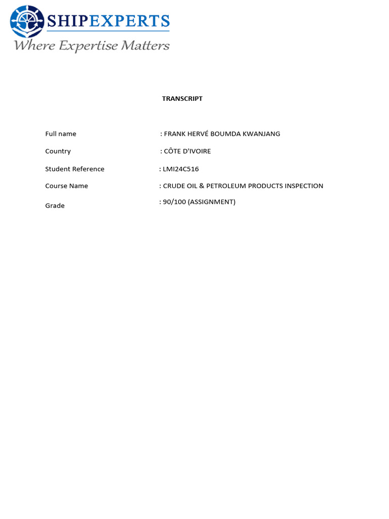 Frank Grade | PDF