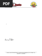 Carta de Apertura de Cuenta 12345 | PDF