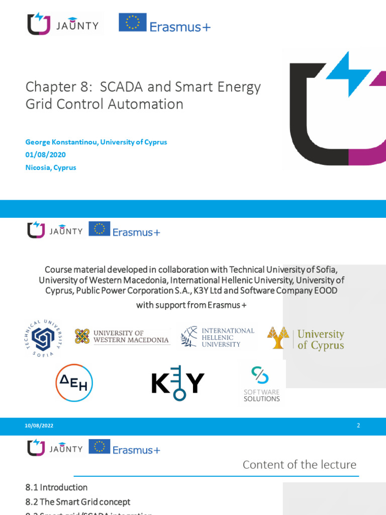 Scada And Smart Energy Grid Control Automation Smart Energy Grid