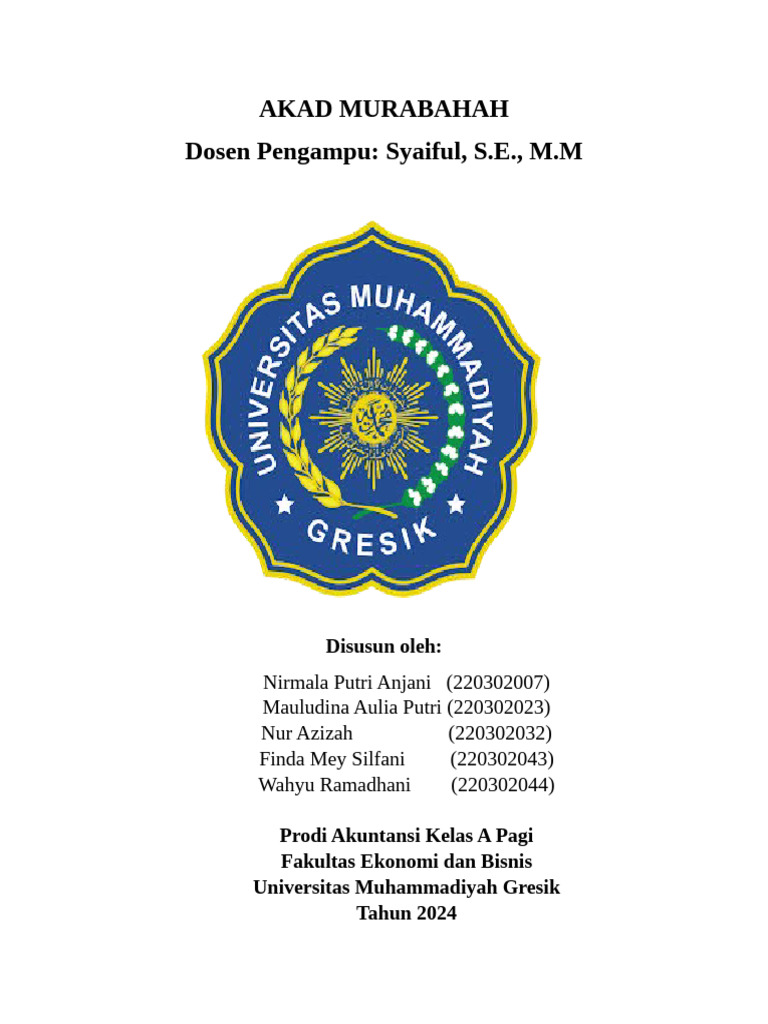 Panduan Lengkap Akad Murabahah Syariah | PDF