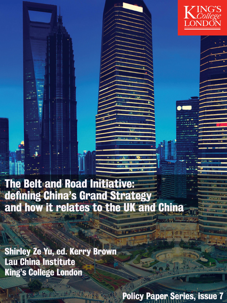 The Belt and Road Initiative - Defining China's Grand Strategy and How ...