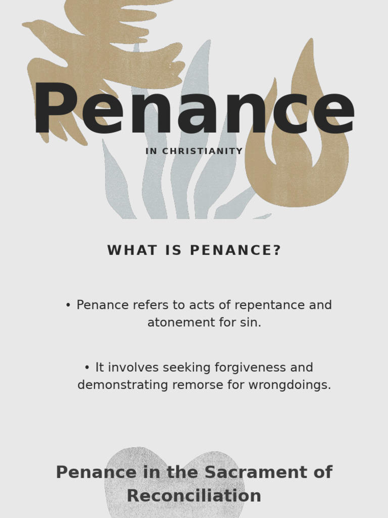 Group 4 - Penance | PDF