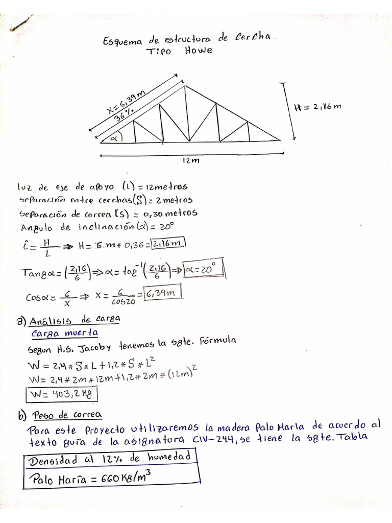 Proyecto Cercha-1 | PDF