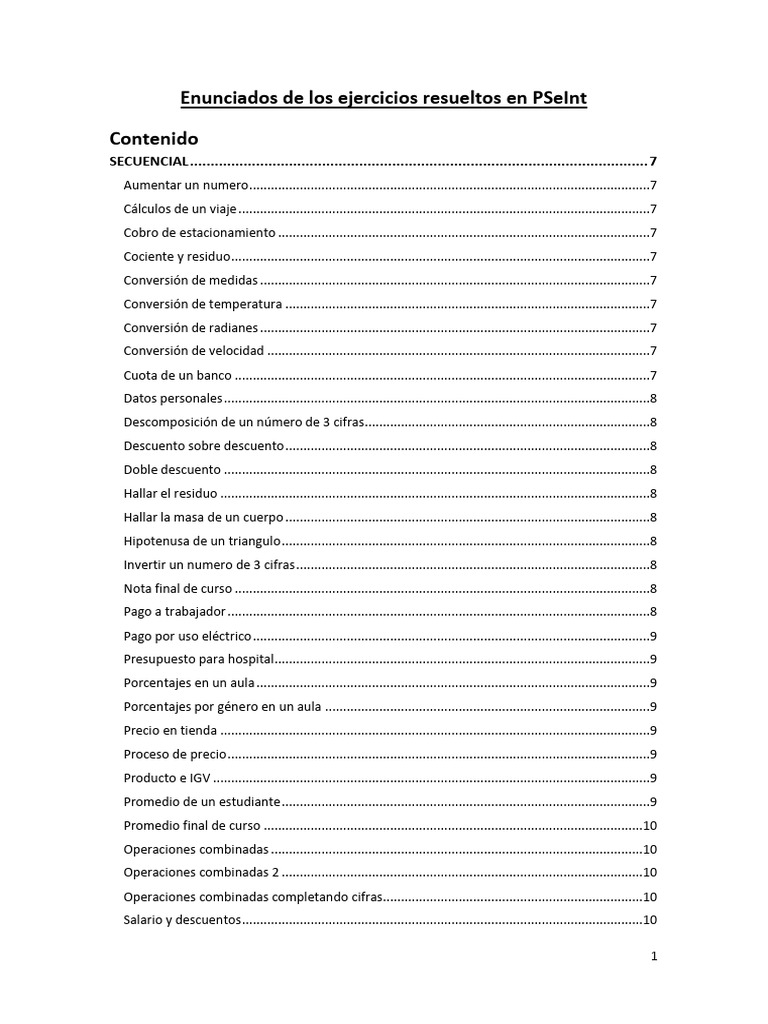 Todos Los Enunciados | PDF | Algoritmos | Triángulo