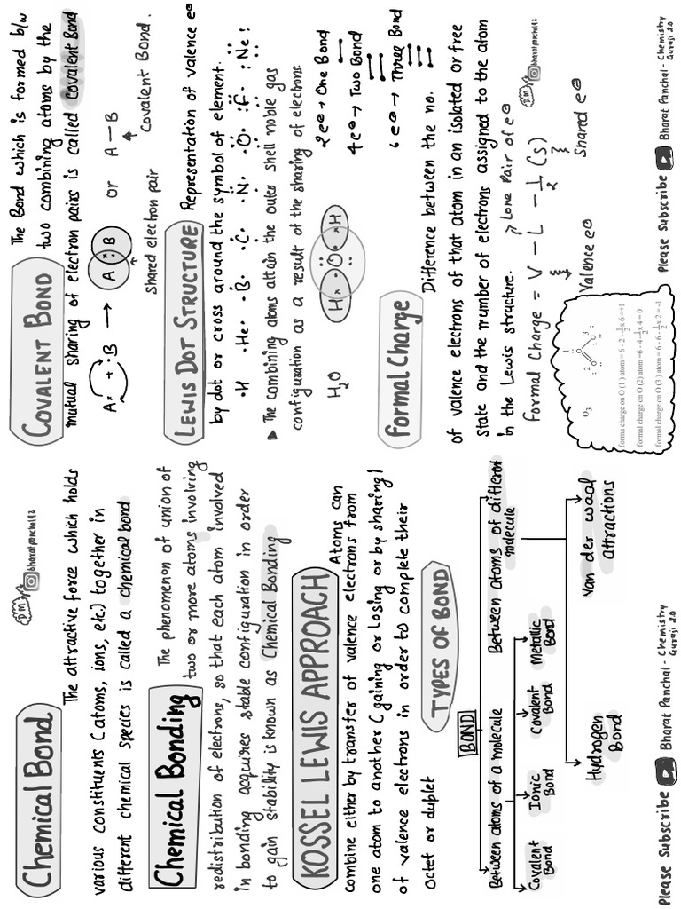 Chemical Bonding and Molecular Structure | PDF