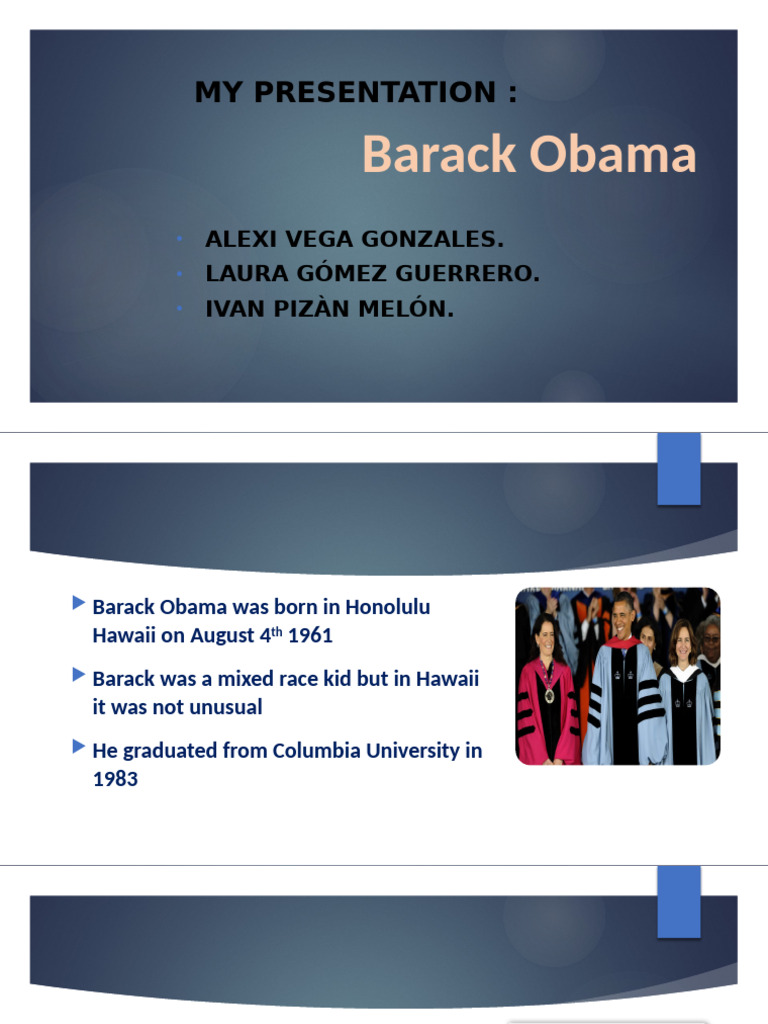 Barack Obama's Life and Achievements | PDF