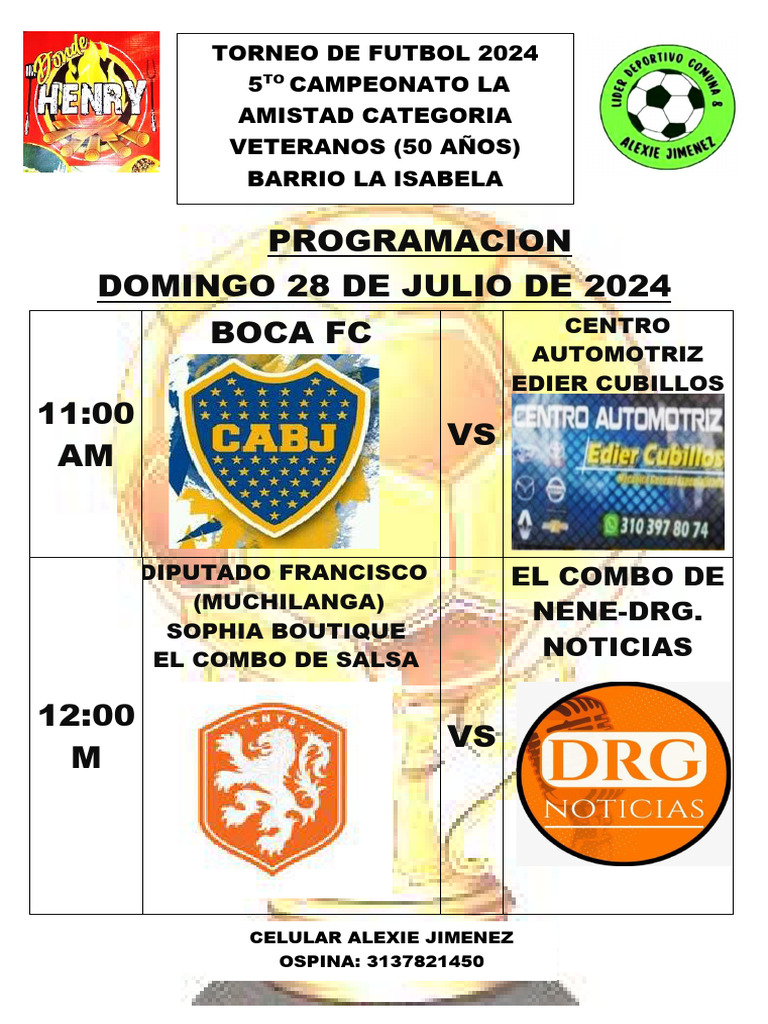 Torneo La Isabela 50 Años517 | PDF | Asociación de Futbol | Deportes