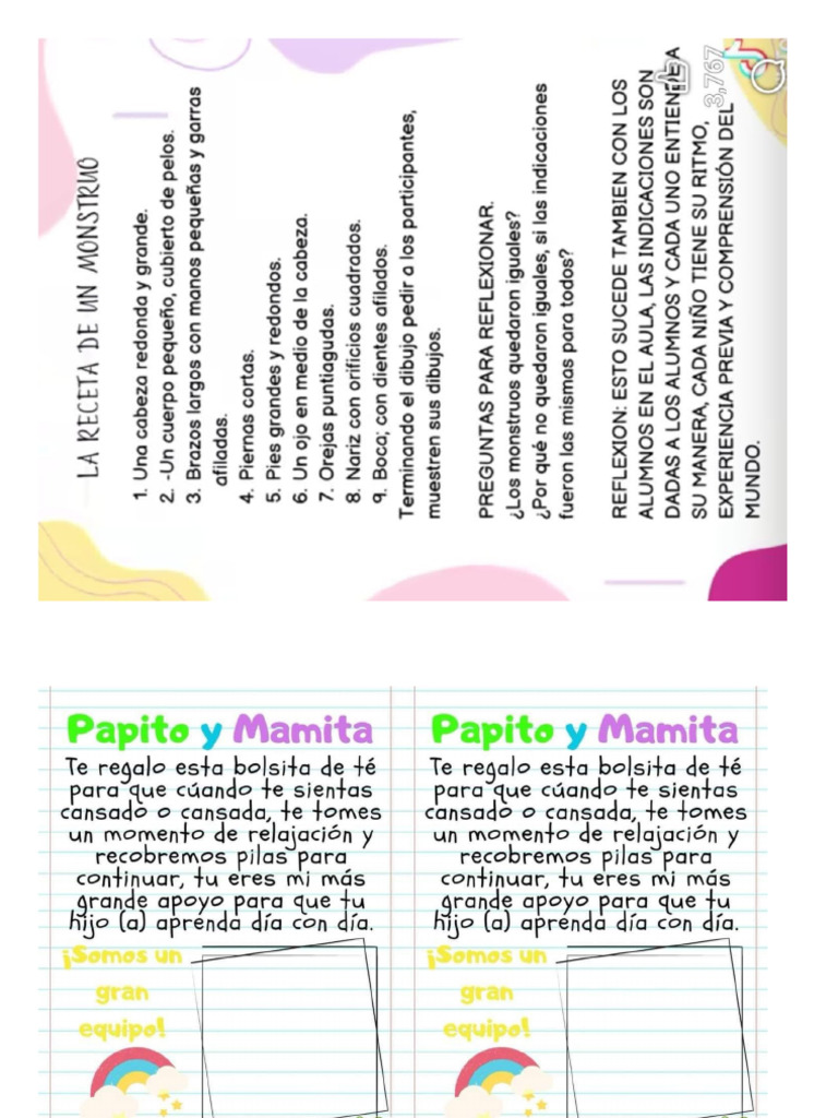 Receta Moustro | PDF