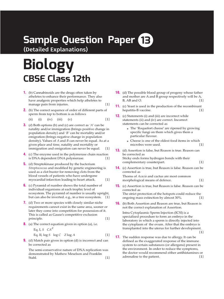 Biology Concepts and Explanations | PDF | Dna | Directionality ...