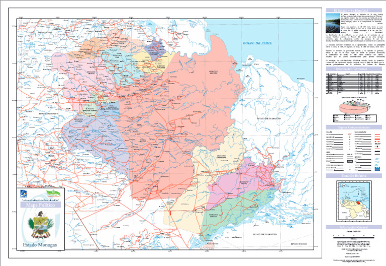 Monagas Politico - Mapa-Del-Estado-Monagas-Y-Sus-Municipios | PDF