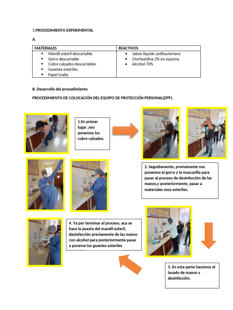 Procedimiento Epp | PDF