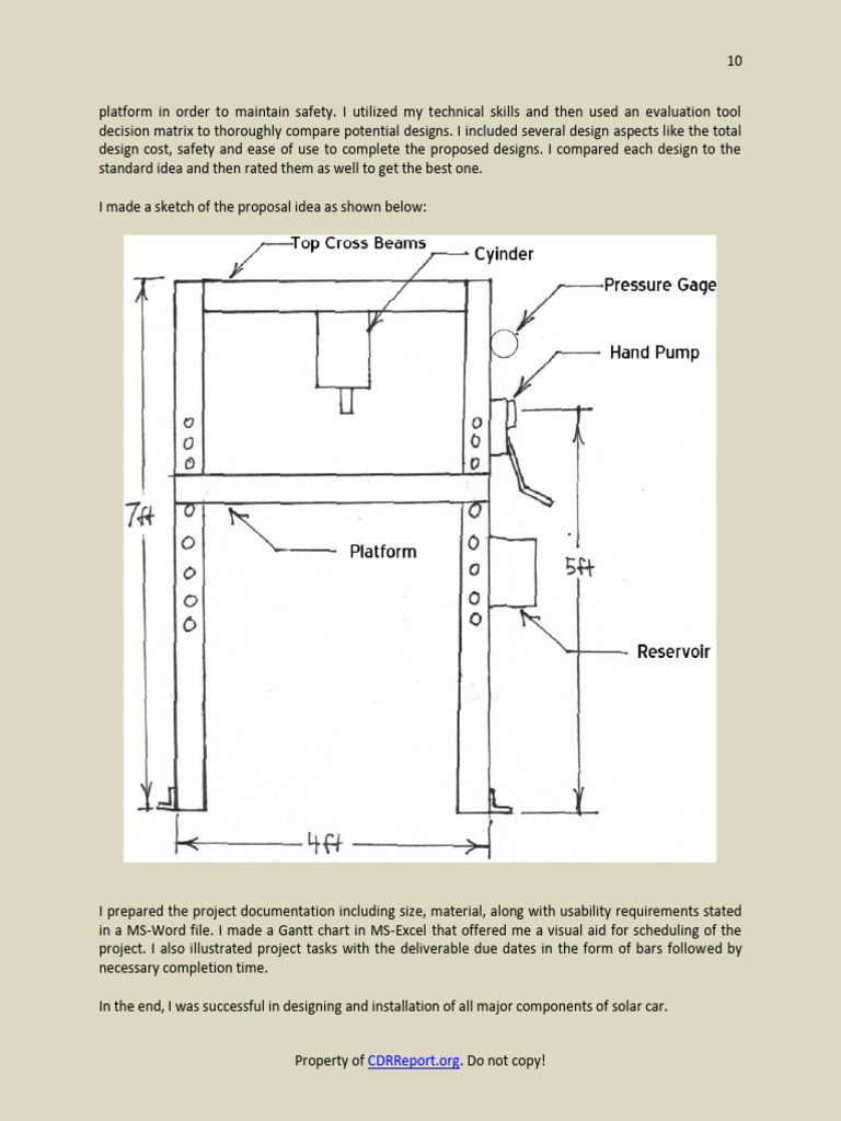 Mechanical Engineering CDR Sample Anzsco Code 233512 (1) 1 23 Pages 4 ...