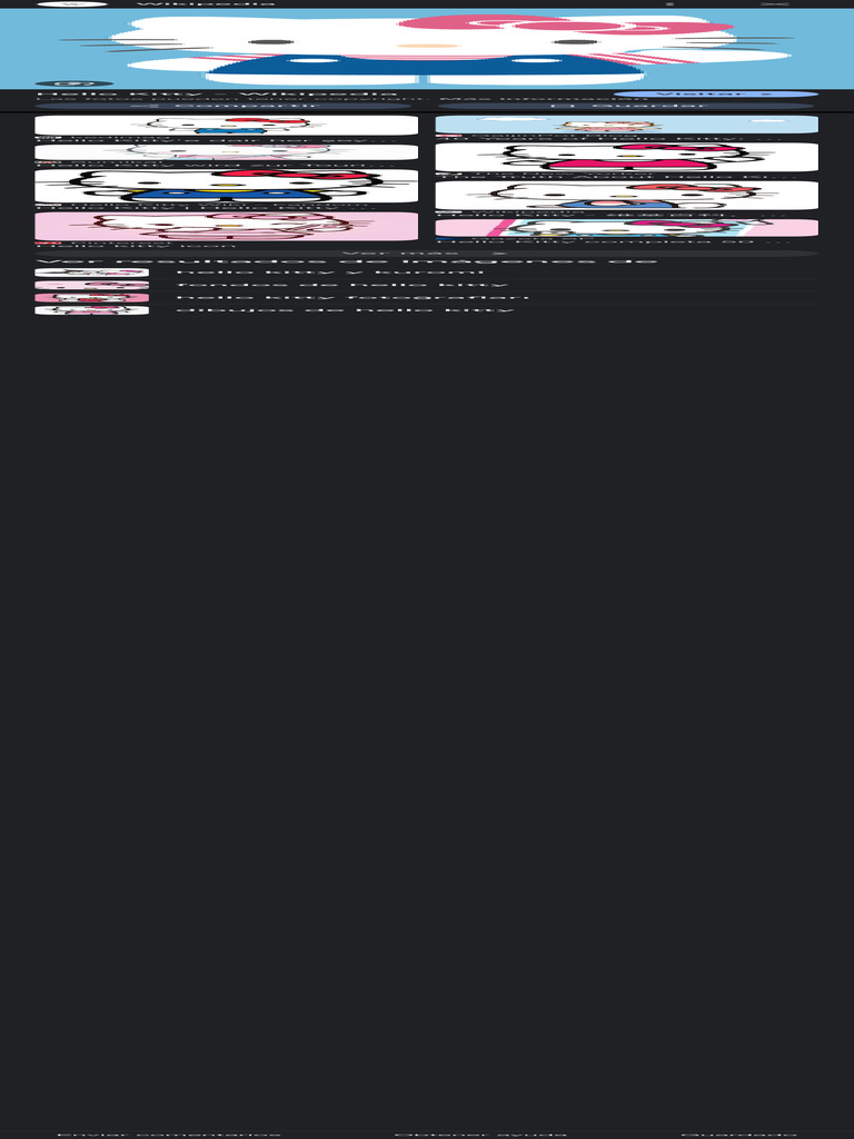 Hello Kitty - Buscar Con Google | PDF