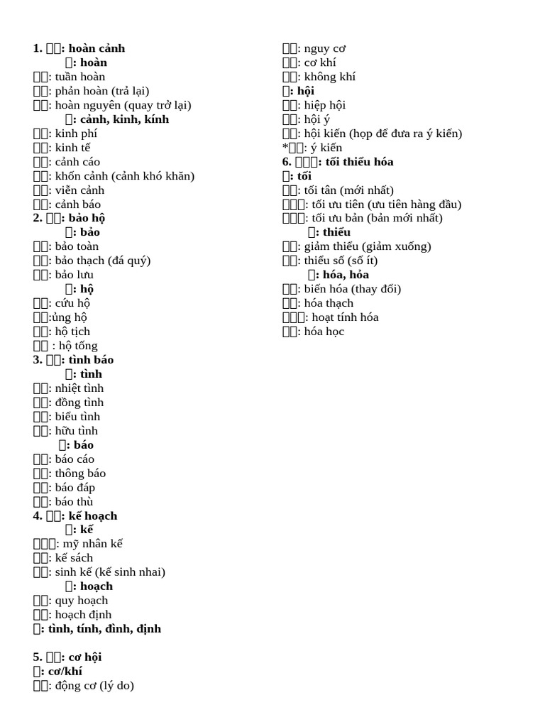 Bu I 2 Hán Hàn | PDF