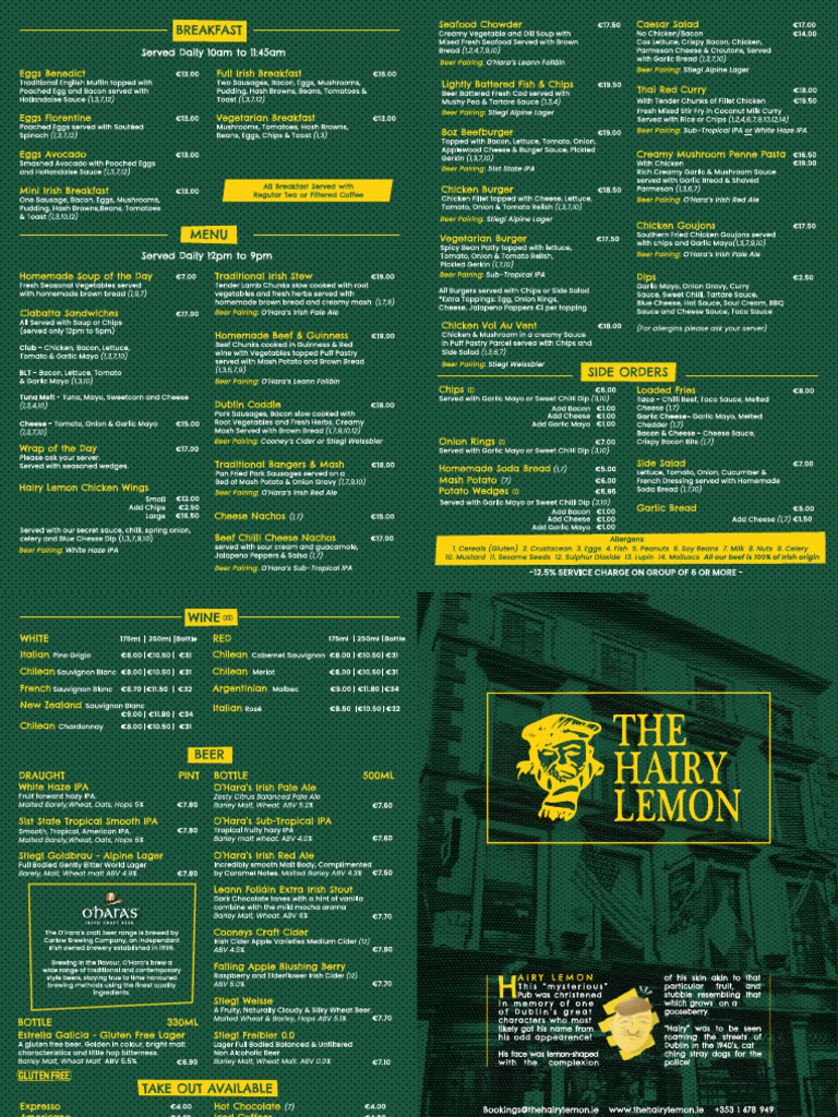 Hairy-Lemon - Main Menu | PDF