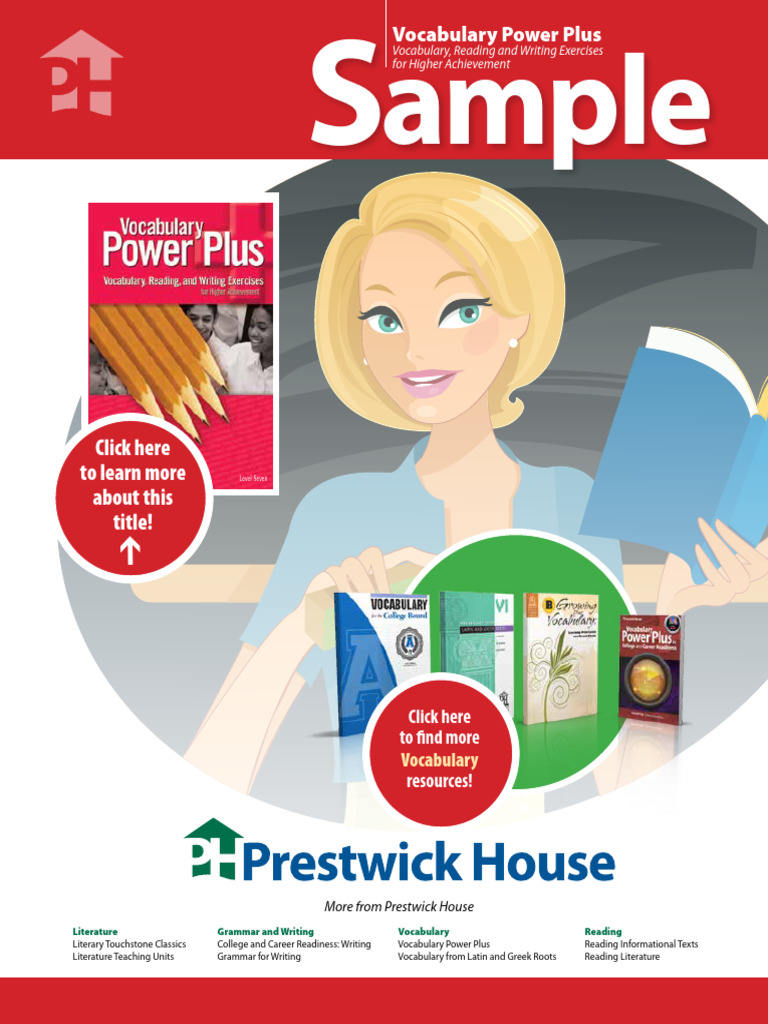 Click Here To Learn More About This Title!: Vocabulary Power Plus | PDF ...