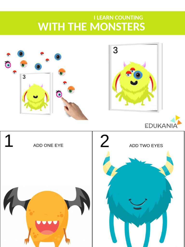 Counting with Monsters: Eye Addition | PDF