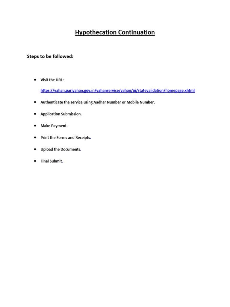 15) Hypothecation Continuation | PDF