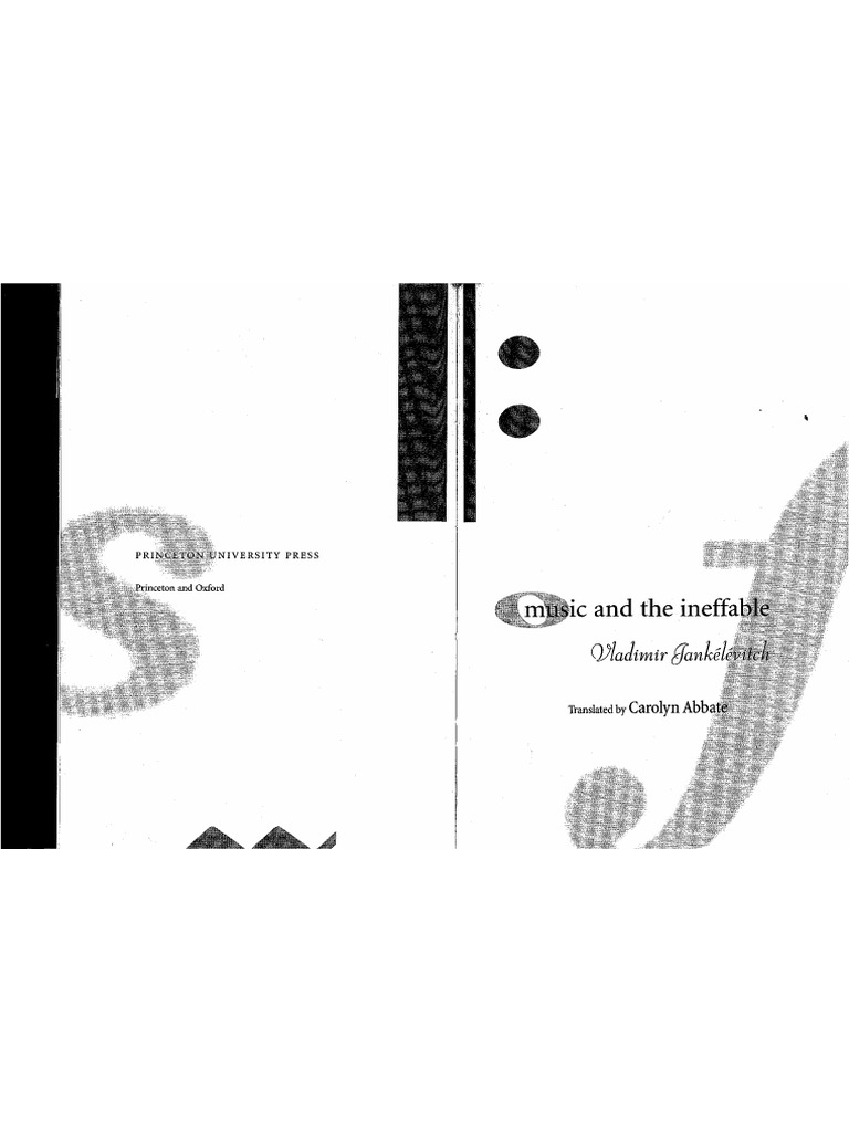 Music and The Ineffible | PDF