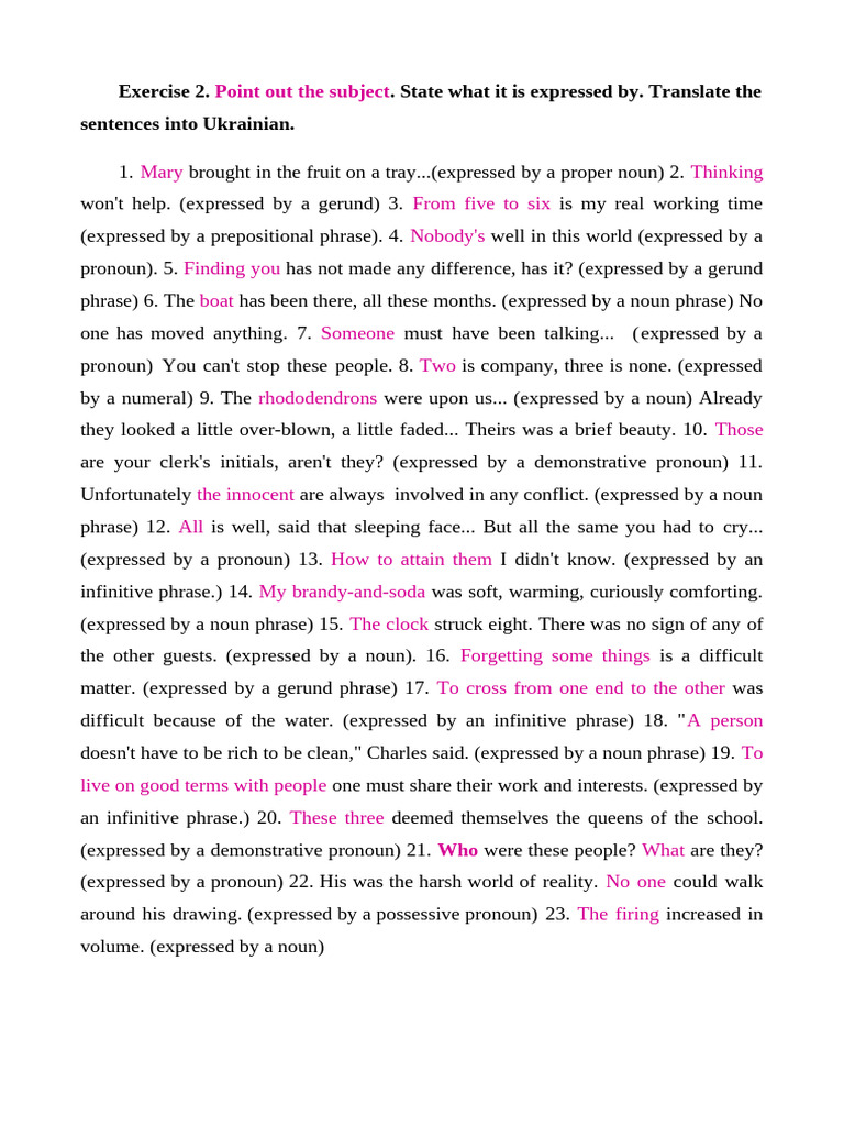 Exercise 2 | PDF