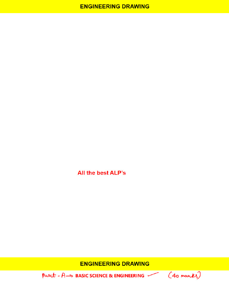 Engineering Drawing LWV | PDF
