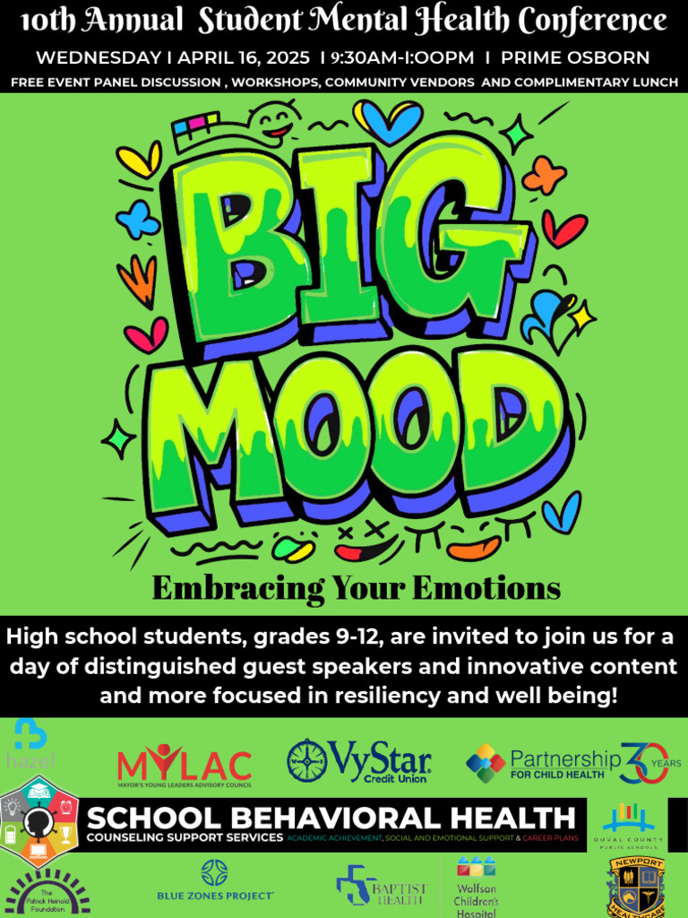 DCPS Student Mental Health Conference Flyer 2025 | PDF