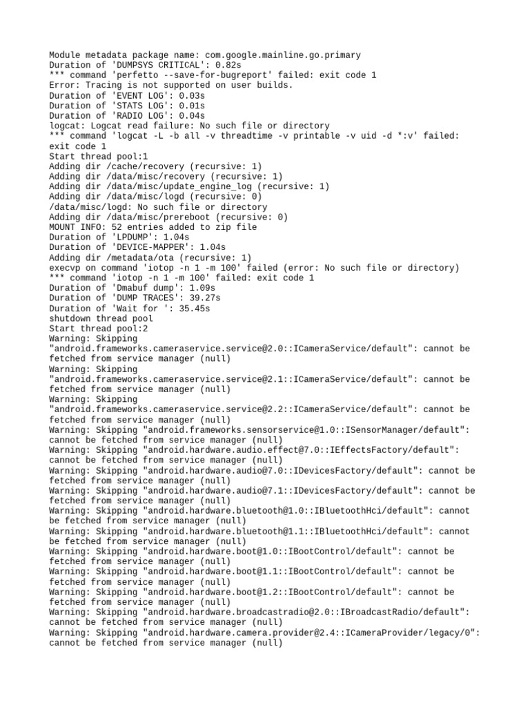 Bugreport BG6i OP TP1A.220624.014 2024 11 22 03 57 49 Dumpstate - Log ...