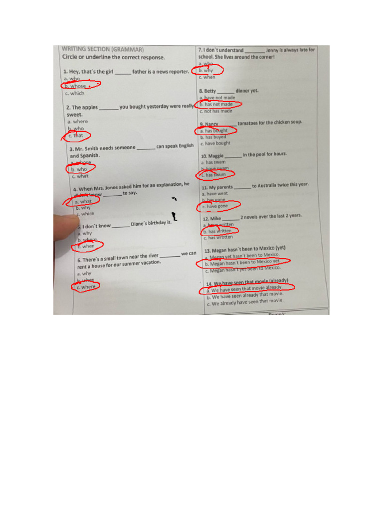 English Test | PDF
