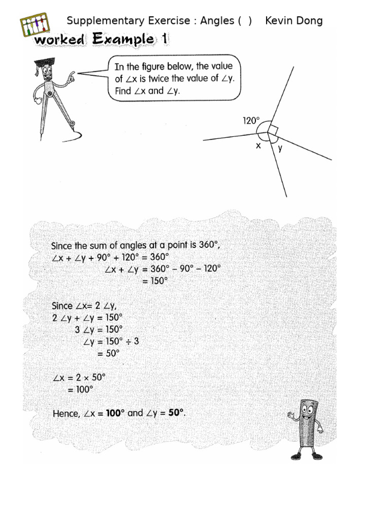 16 SE-angles Word Problem CWP5 | PDF