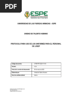 Manual de Uso Uniformes | PDF