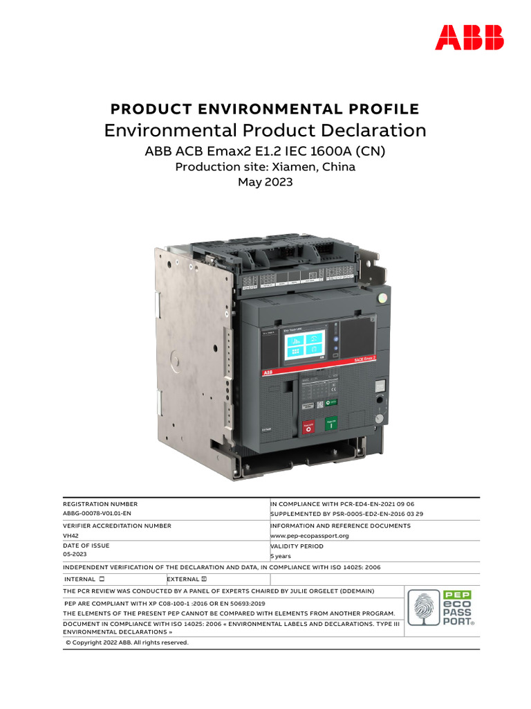 Environmental Product Declaration | PDF | Life Cycle Assessment