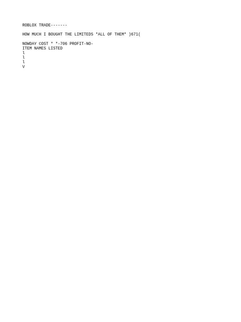 Roblox Limited | PDF