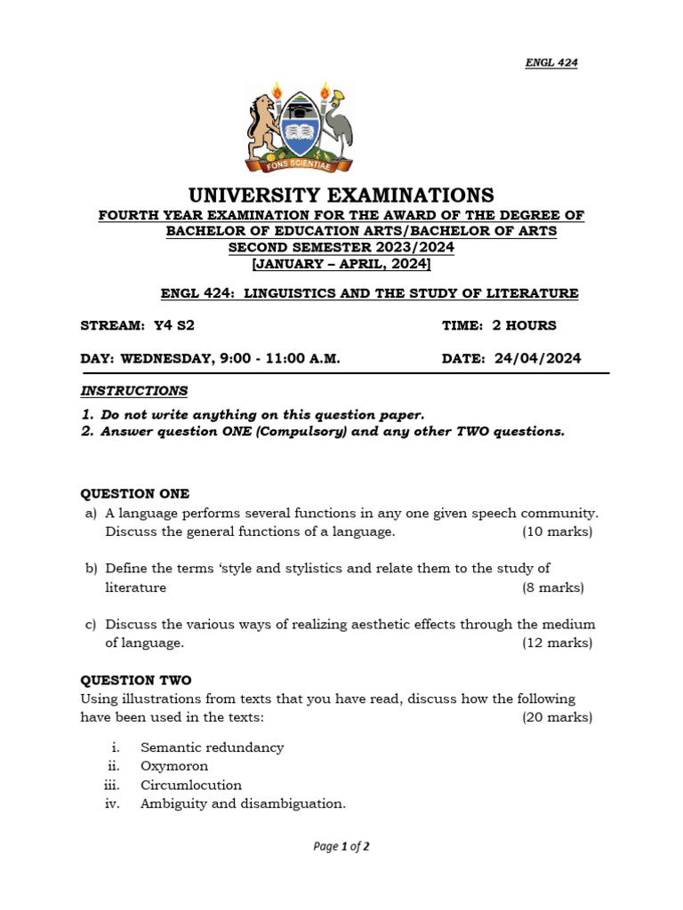 Engl 424 | PDF